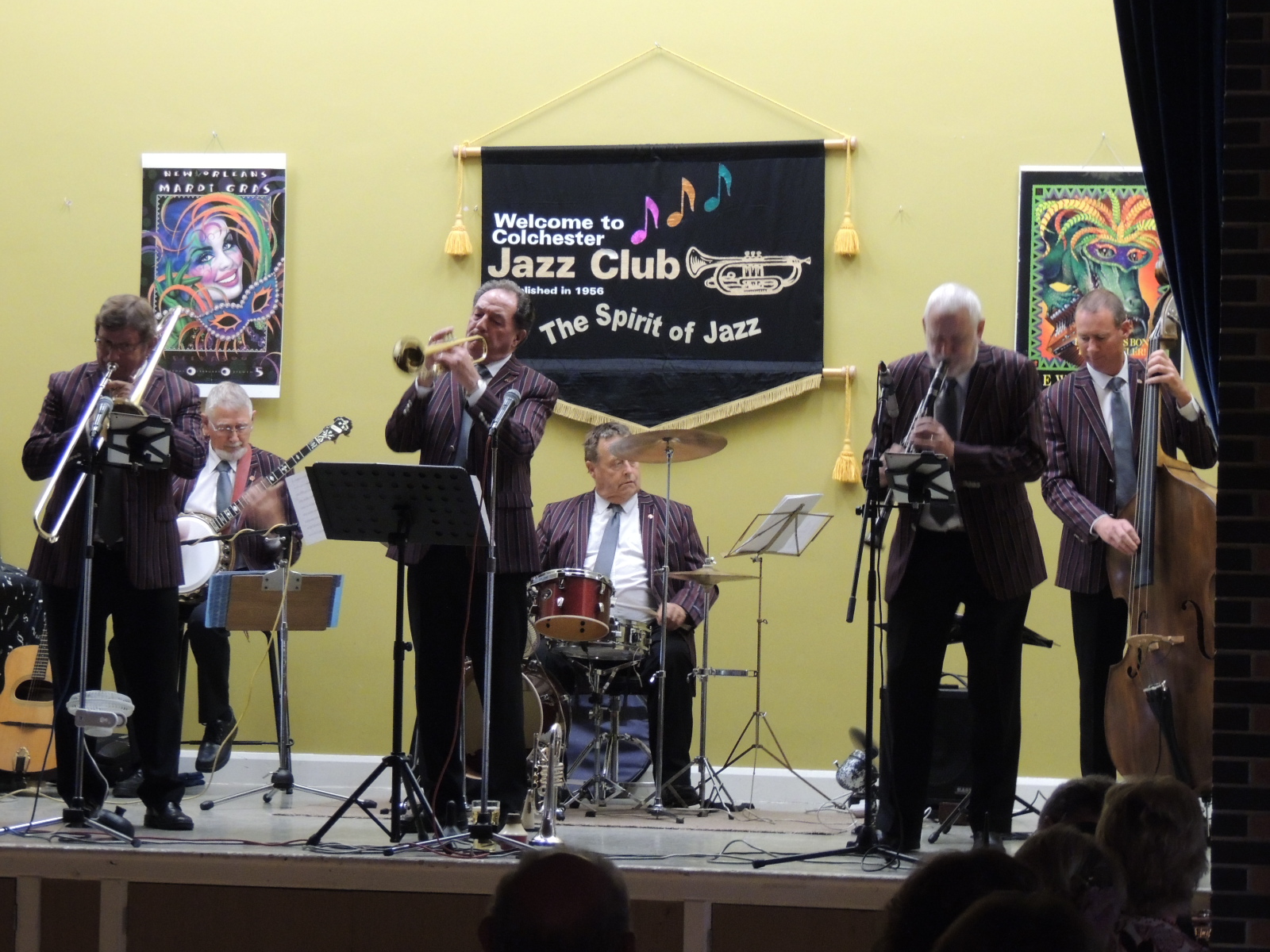 Previous band bookings at Colchester Jazz Club